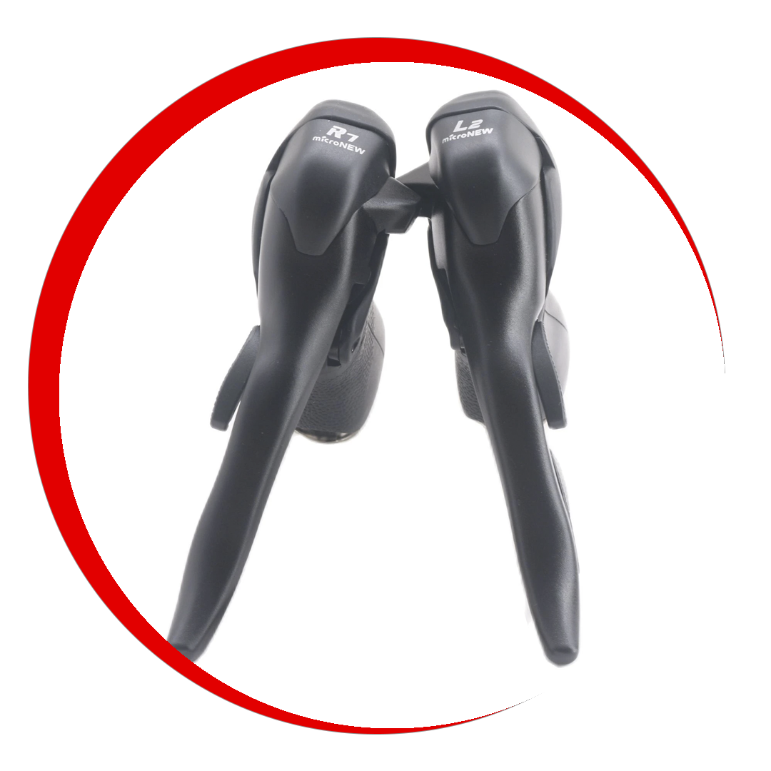 Redstone Python Branco, Preto e Vermelho - Dárien Bike Shop